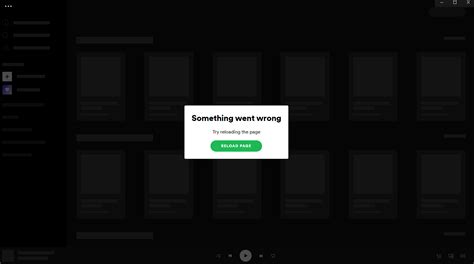 solved something went wrong try reloading the page error the
