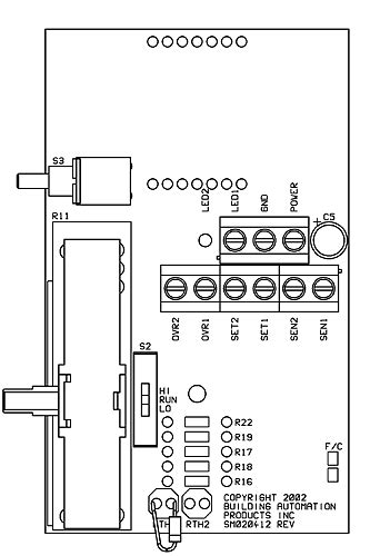 Replacing An Alc Rsod Room Sensor With A Alc Rups Application Note Bapi