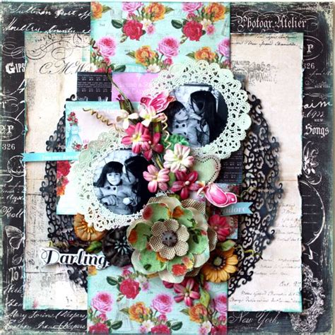 Girly Girl Layout On Live With Prima Prima