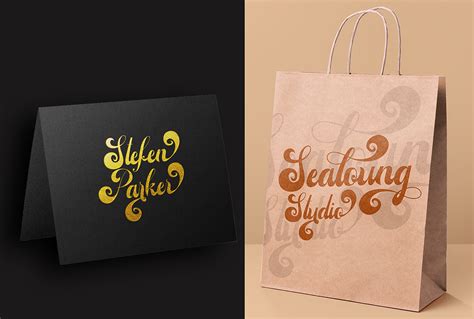 Bold Script Font On Behance