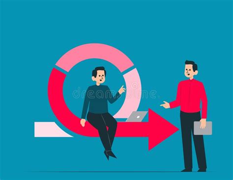 Project Management Work Cycle Agile Development Methodology Vector Illustration Stock Vector