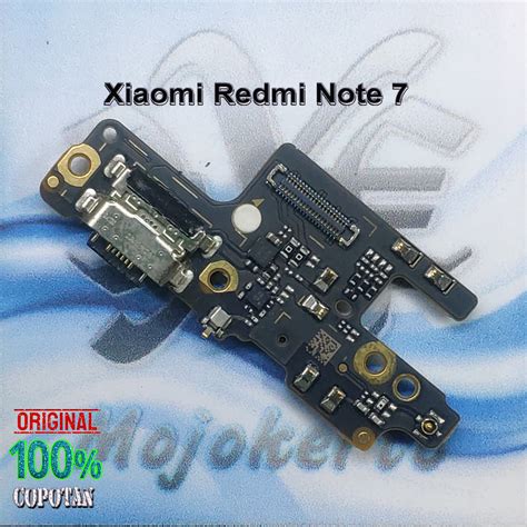 Jual Xiaomi Redmi Note Papan Konektor Cas Pcb Ui Board Charger Mesin Bawah Ori Copotan Exe