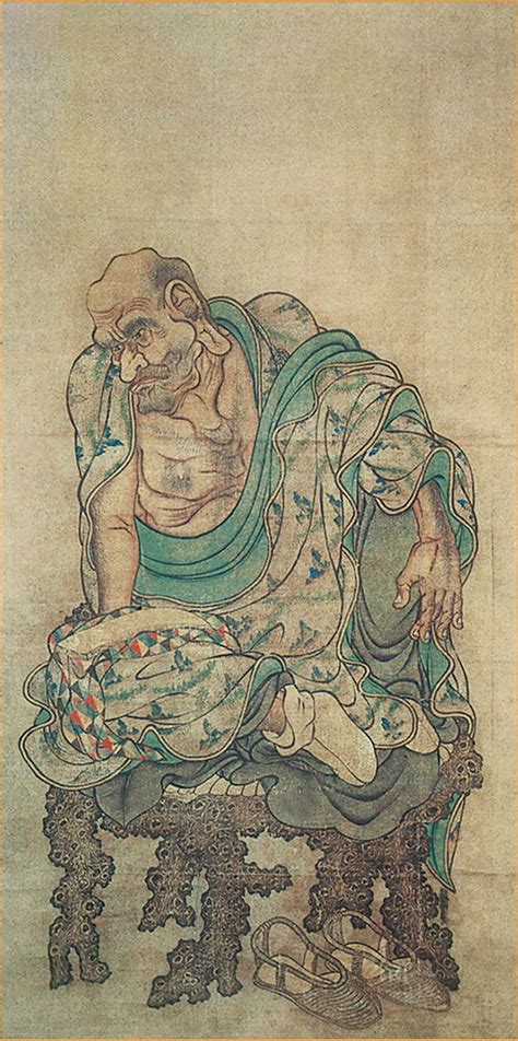 五代画师贯休十六罗汉图 国风网