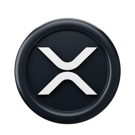 Premium Psd Ripple Xrp 3d Coin Icon