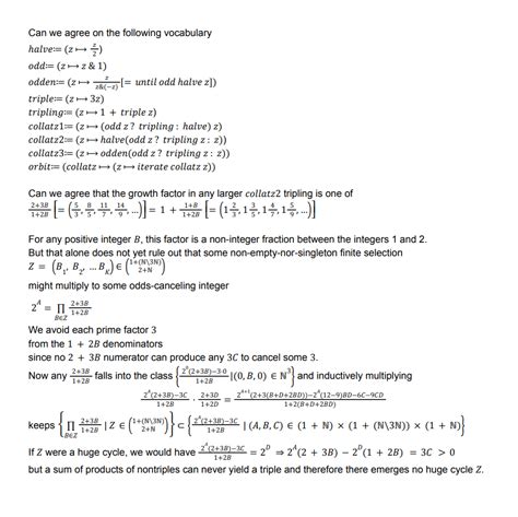 No Huge Collatz Cycle In The Positive Integers Proven R Collatz