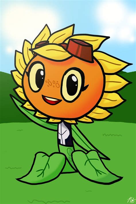 Solar Flare By Poppywolfmoon On Deviantart Plant Zombie Plants Vs Zombies Solar Flare