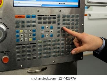 Cnc Controller Programming G Code Milling Stock Photo Shutterstock