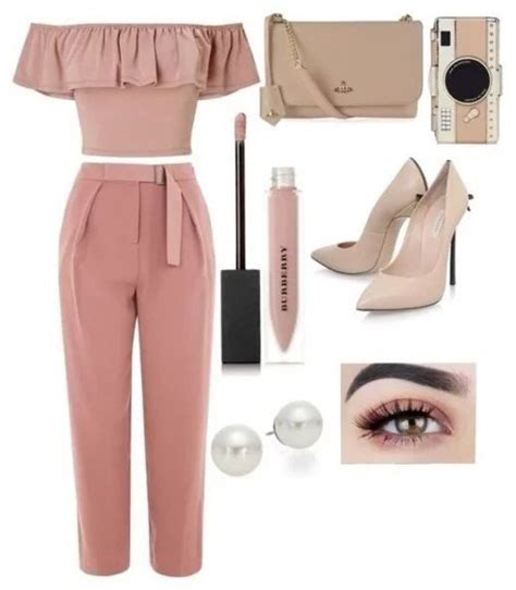 Образы в пудровых оттенках.