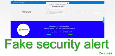 Pornographic Virus Alert From Microsoft Dedicated 2 Viruses Com