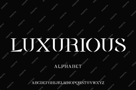 Premium Vector Display Alphabet Font Vector Design Suitable For Headline Logotype Poster