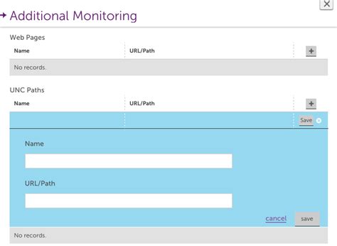 Monitoring Web Pages Processes Services And Unc Paths Logicmonitor