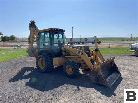 1998 John Deere 410e Backhoe Booker Auction Company