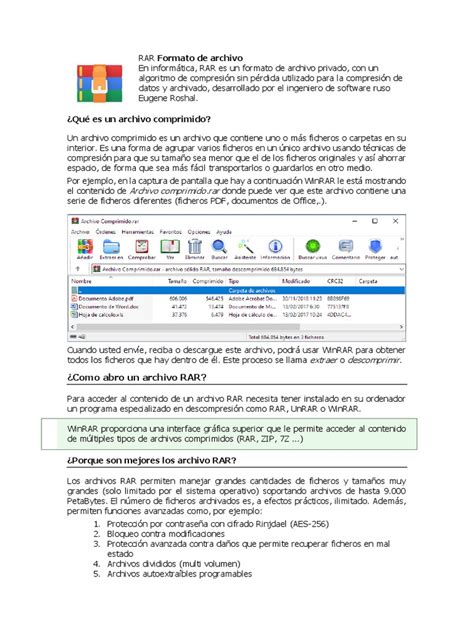 Rar Formato De Archivo Pdf Archivo De Computadora Arquitectura De