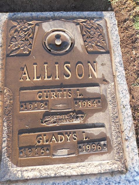Curtis Lafayette Allison 1912 1984 Find A Grave Memorial