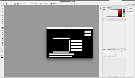 photoshop window is black and not showing the opti adobe community
