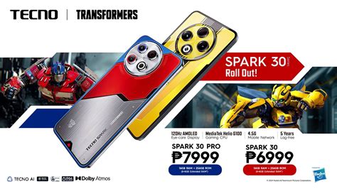 Tecno Spark Series Launches Its Transformers Edition For As Low As P