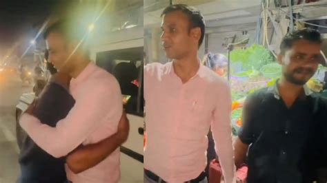 Viral Dsp Santosh Patel Meets Vegetable Seller Friend After 14 Years