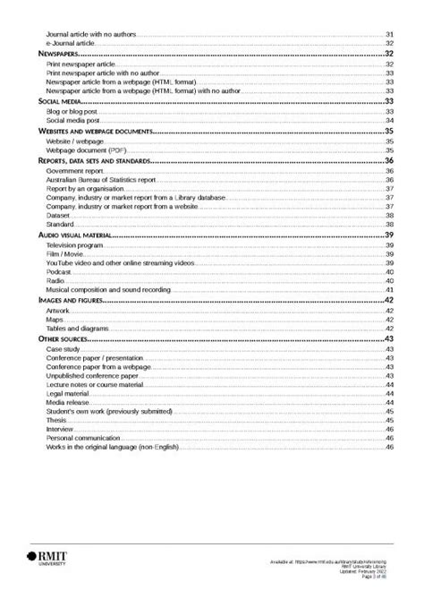 Harvard Referencing Examples Harvard Referencing Examples