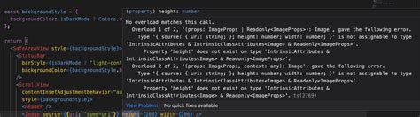 unable to pass `height` `width` props to `image` component · issue 36182 · facebook react
