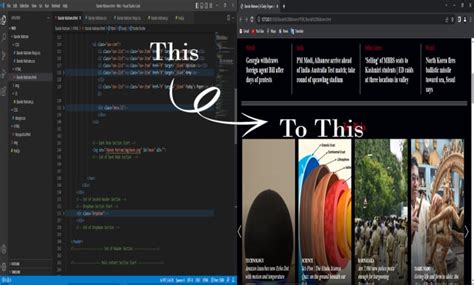 Be Your Front End Web Developer Using Html Css And Javascript By Rajudeveloper Fiverr
