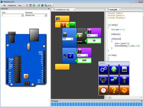 explore the power of minibloq a graphical programming environment for arduino