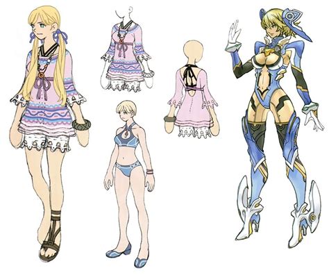 Fiora Concept Art Xenoblade Chronicles Art Gallery Female Character