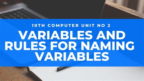 Variables Rules For Naming Variables In Gw Basic 10th Computer Unit