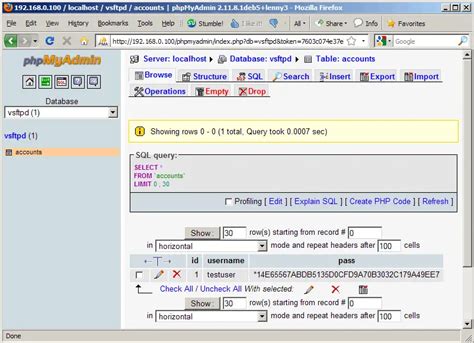 Virtual Hosting With Vsftpd And MySQL On Debian Squeeze