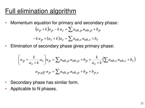 Ppt Lecture 18 Eulerian Flow Modeling Applied Computational Fluid