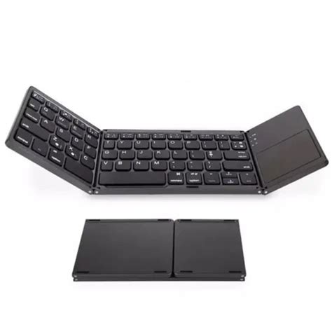 Mini Folding Keyboard Bluetooth Foldable Wireless Keypad With Touchpad For Laptops Tablet Pc