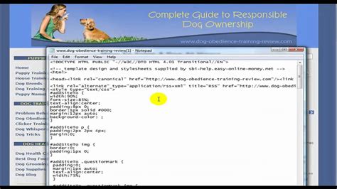How To Create A Webpage Using Kompozer Youtube