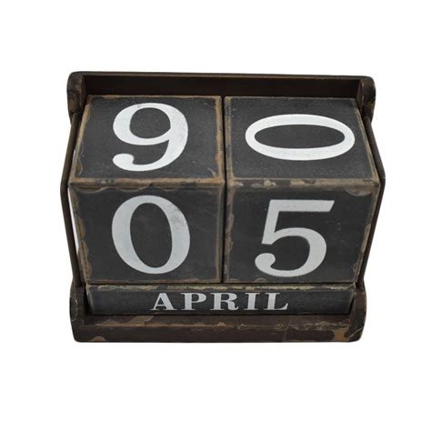 Alternative Calendar Wooden Blocks Florence And Joy