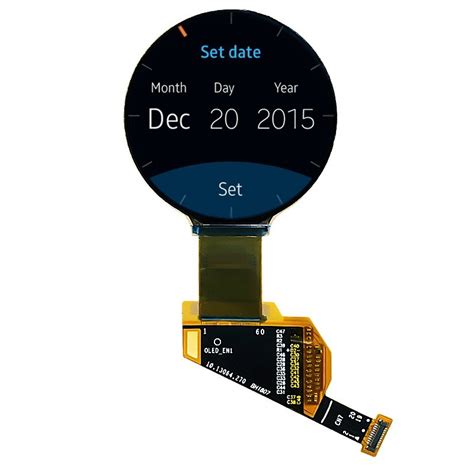 12 Inch Round Oled Display Module Custom Lcd Round Lcd Display And