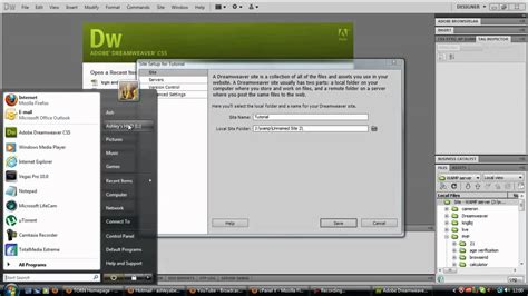 Dreamweaver Using Ftp Youtube