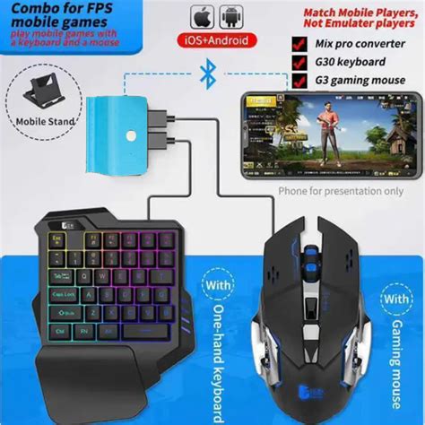 Gaming Wireless Bluetooth 5 In 1 Combo Keyboard And Mouse High Quality Keyboard Mouse Wireless