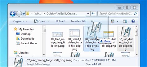 Quickly And Easily Create Folders In Windows By Dragging And Dropping Files