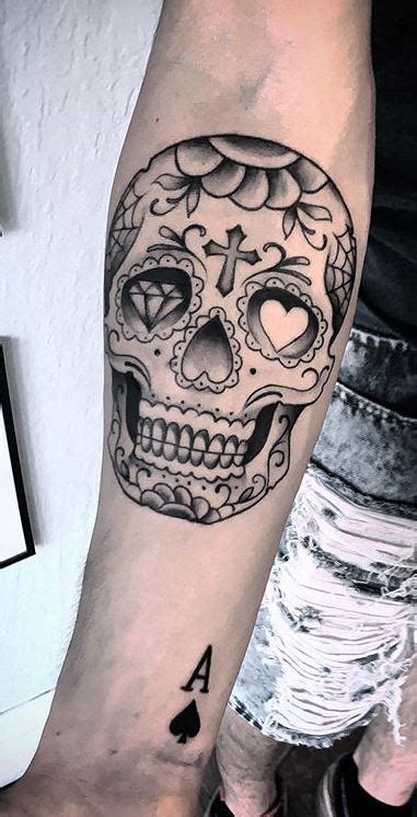 100 Unique Sugar Skull Tattoos Designs And Ideas Tattoo Me Now