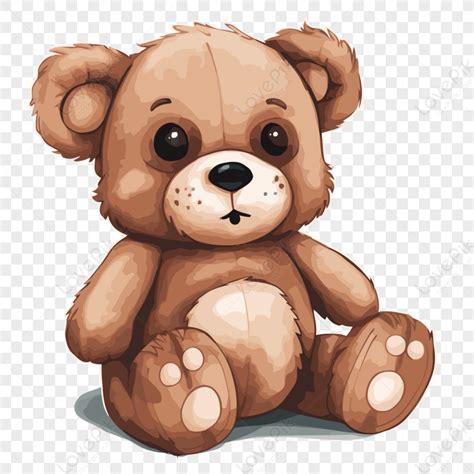 무료 테디 베어 벡터만화상표클립 아트 Png 일러스트 무료 다운로드 Lovepik