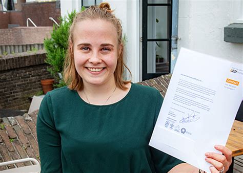 Tess De Groot Wint Cas Spijkers Academie Trofee Cas Spijkers
