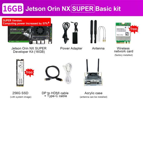 Nvidia Jetson Orin Nx Super Developer Kit For Depth Learning Ros Robot