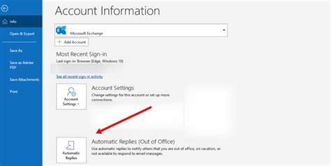 How To Set Up An Auto Reply Message In Outlook Mailbird