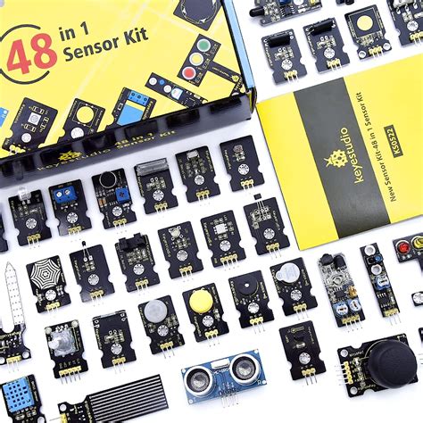 Kit De Sensores Para Arduino C Caixa De Cart O Keyestudio Ks