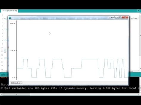 A New Feature In The Arduino IDE A Serial Graph Plotter YouTube