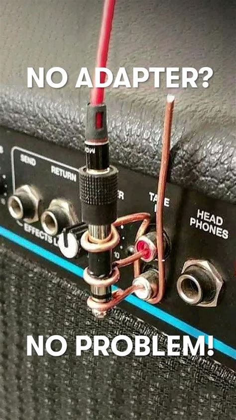 😅 no adapter no problem 📷 casey sharp electronics diy hacks