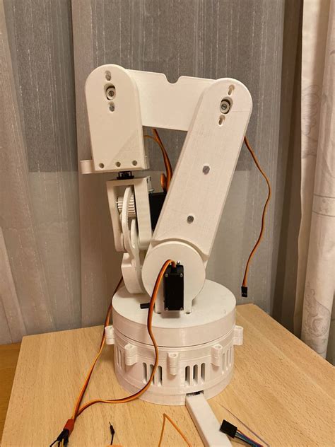 Github Alberlc Robotic Arm Arduino Code For A D Printed Robotic Arm