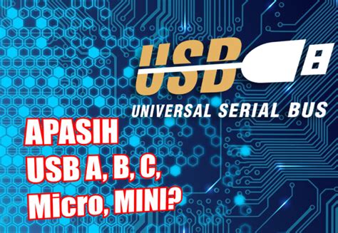 Perbedaan Kabel Usb Type A B C Micro Mini Barugan Com