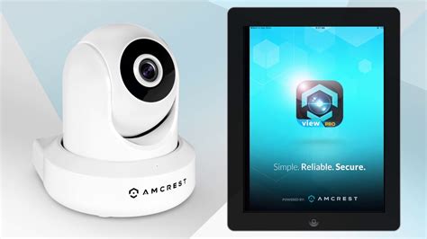Amcrest IP Cameras Wired Or P2P Mobile App Setup On IPad YouTube