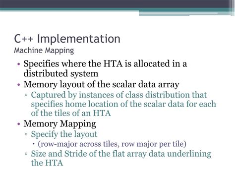 Ppt Hierarchically Tiled Arrays Powerpoint Presentation Free Download Id2095572