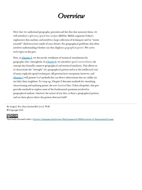 Overview Geographic Data Science With Python Pdf