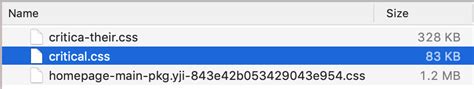 Critical Ish Css Extraction